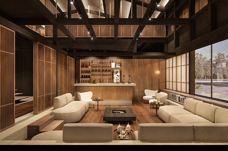 130-Year-Old Japanese Farmhouse Becomes Luxury Clubhouse - Powderlife